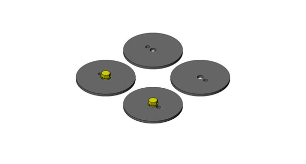 Jeep Wrangler Rear Coil Spring Retainer Kit 1997-2006 TJ/LJ Clayton Of ...