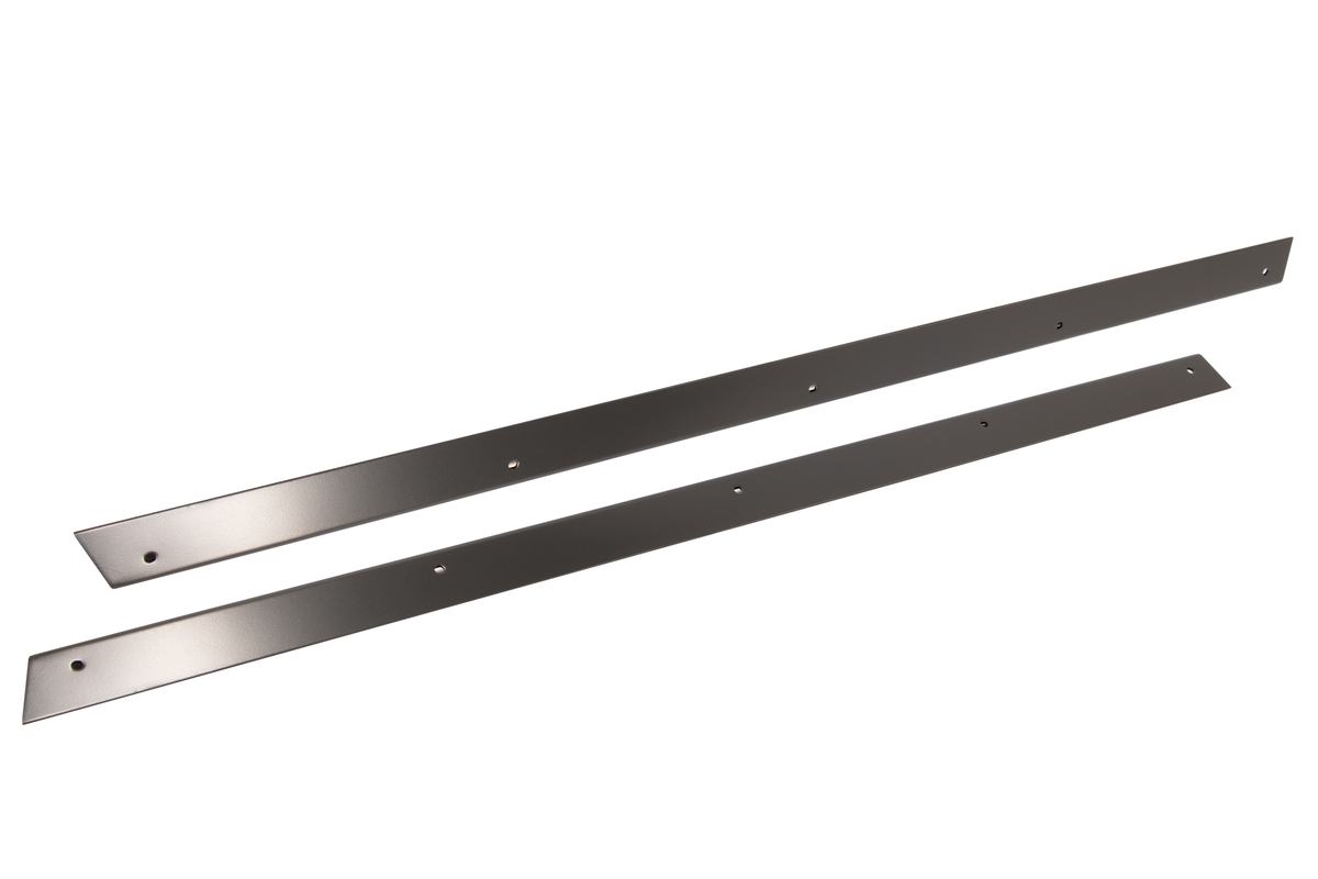 Jeep CJ5 Rocker Guards for 55-83 CJ5 Black Powdercoat Stainless Kentro ...