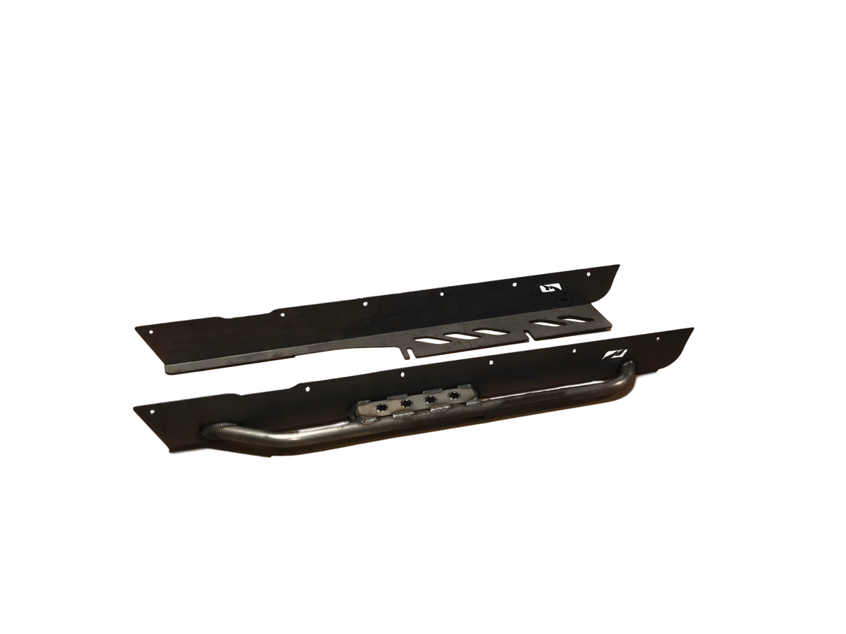 Jeep LJ Full Length Rocker Guards With Step 04-06 Wrangler TJ Unlimite ...