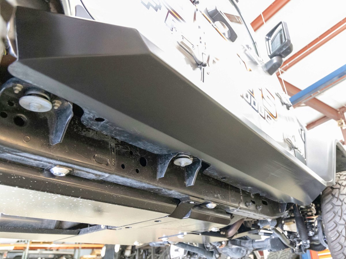 Rusty's Sheetmetal Rocker Armor - 2018 and Later JL Wrangler 4-Door ...